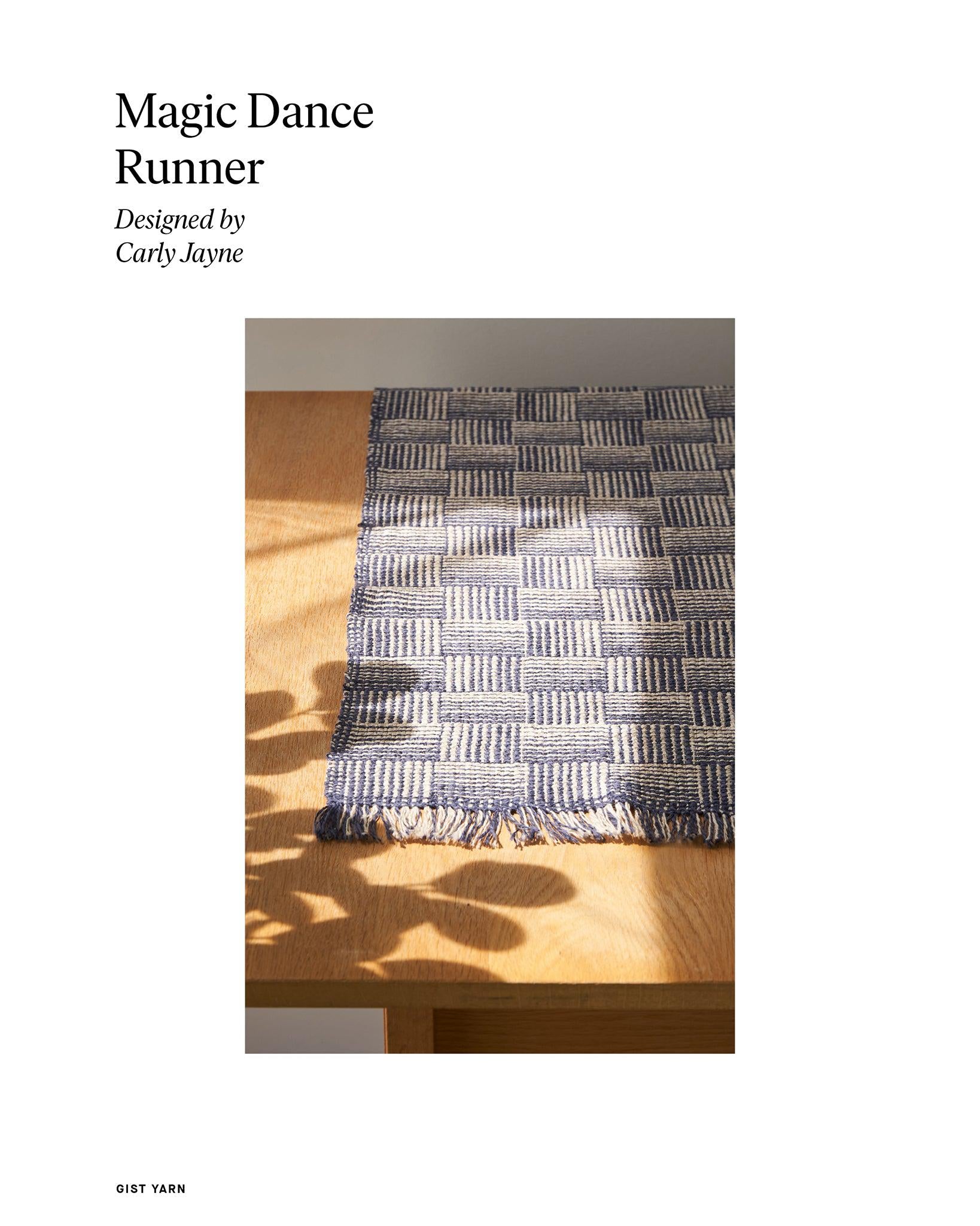 Magic Dance Runner Weaving Pattern - Gist Yarn