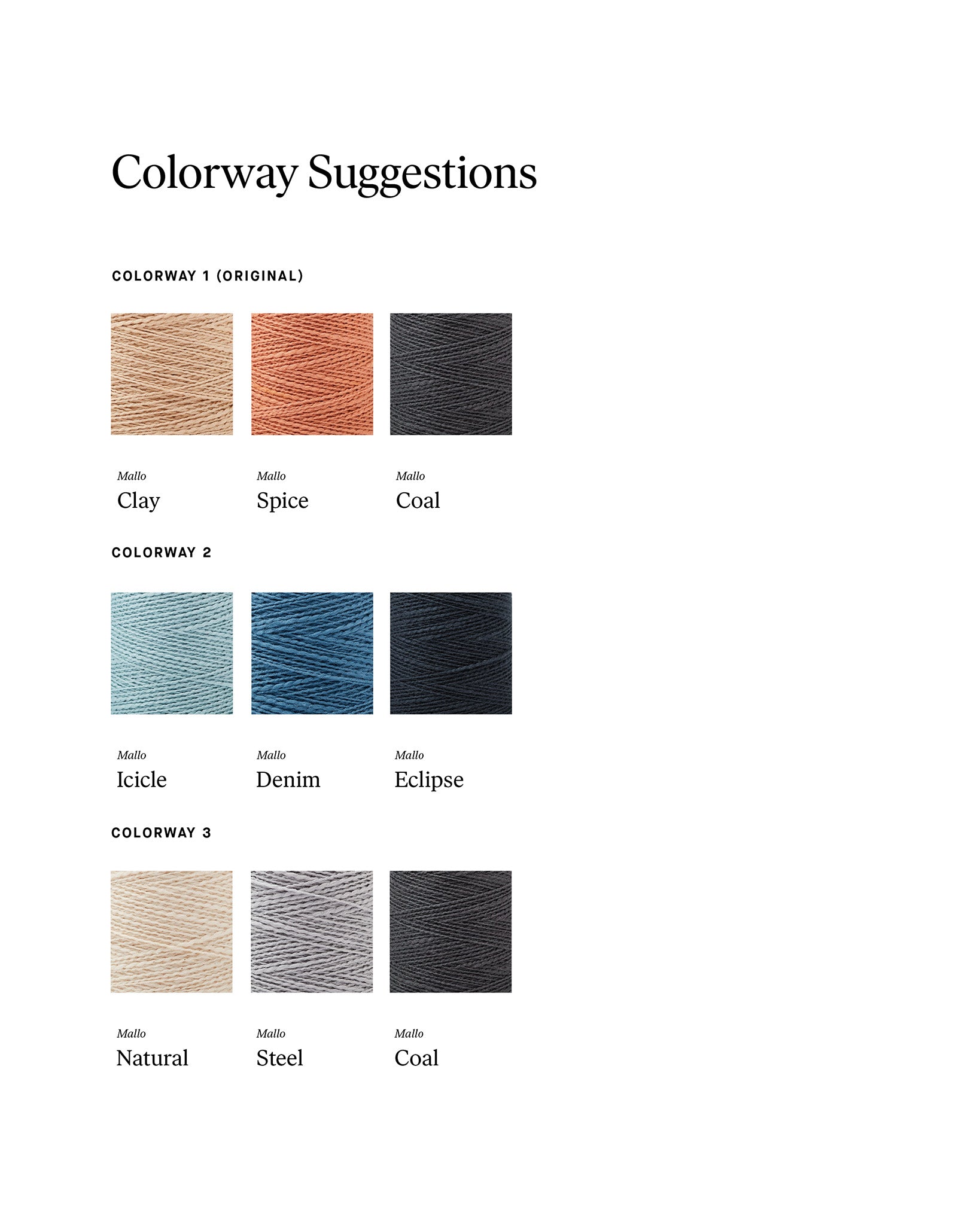 Color Block Bandanas Weaving Pattern - Gist Yarn