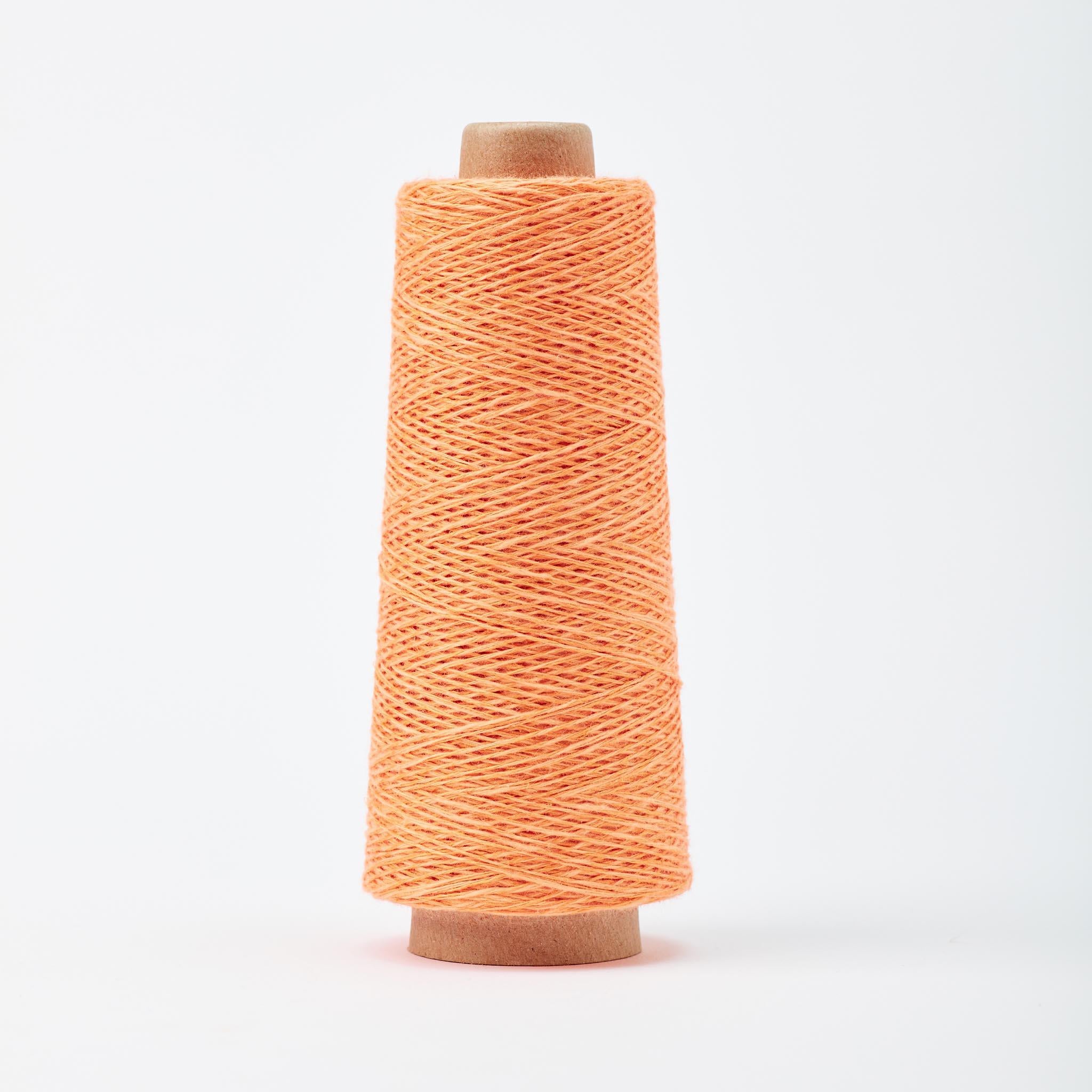 Duet Cotton / Linen Weaving Yarn ~ Apricot - Gist Yarn