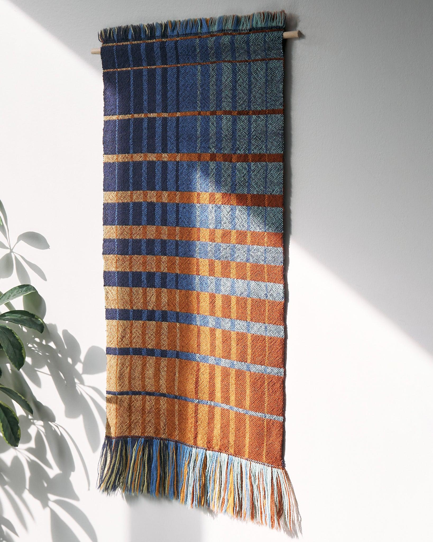 Ocean Waves Wall Hanging Weaving Pattern - Gist Yarn