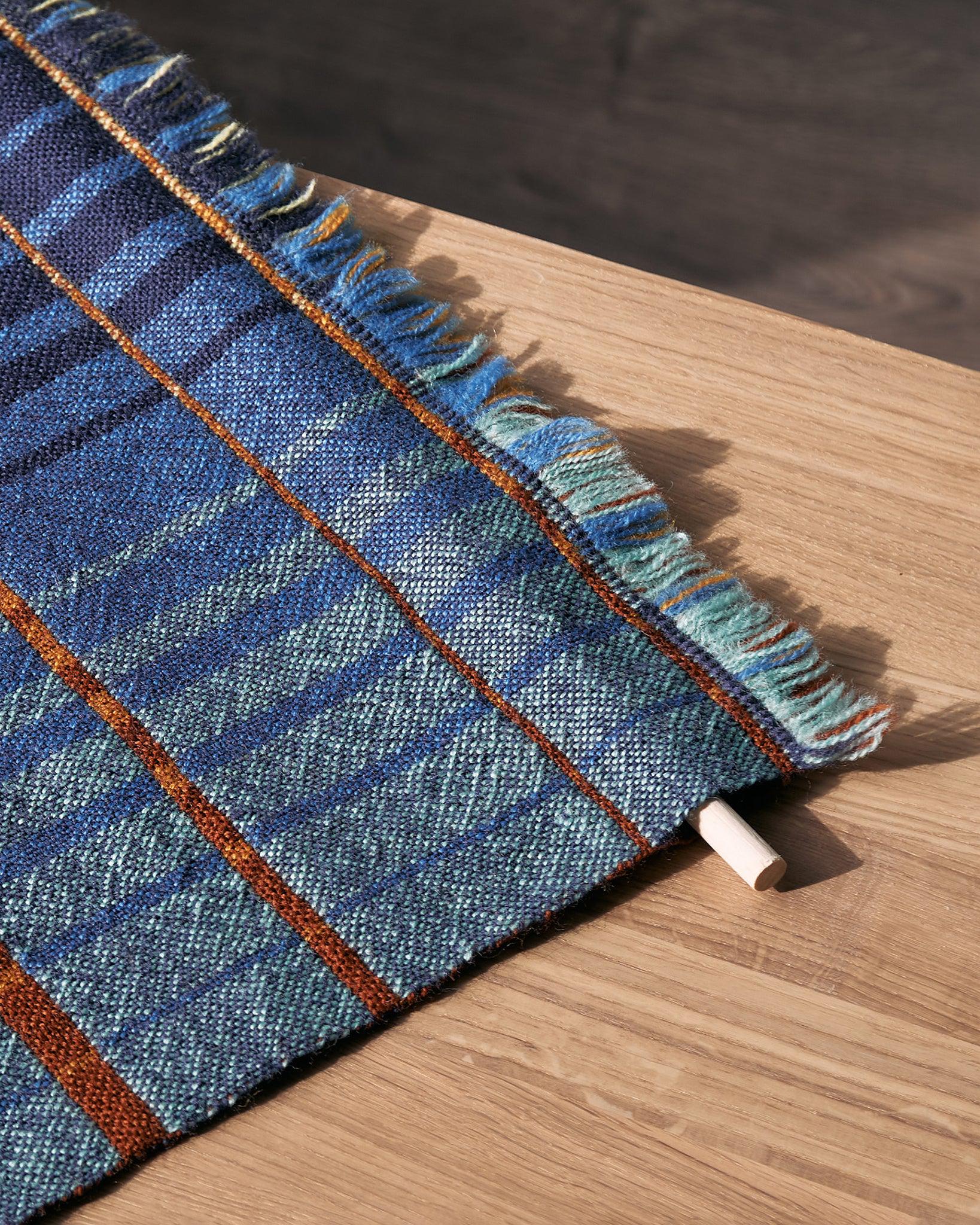 Ocean Waves Wall Hanging Weaving Pattern - Gist Yarn